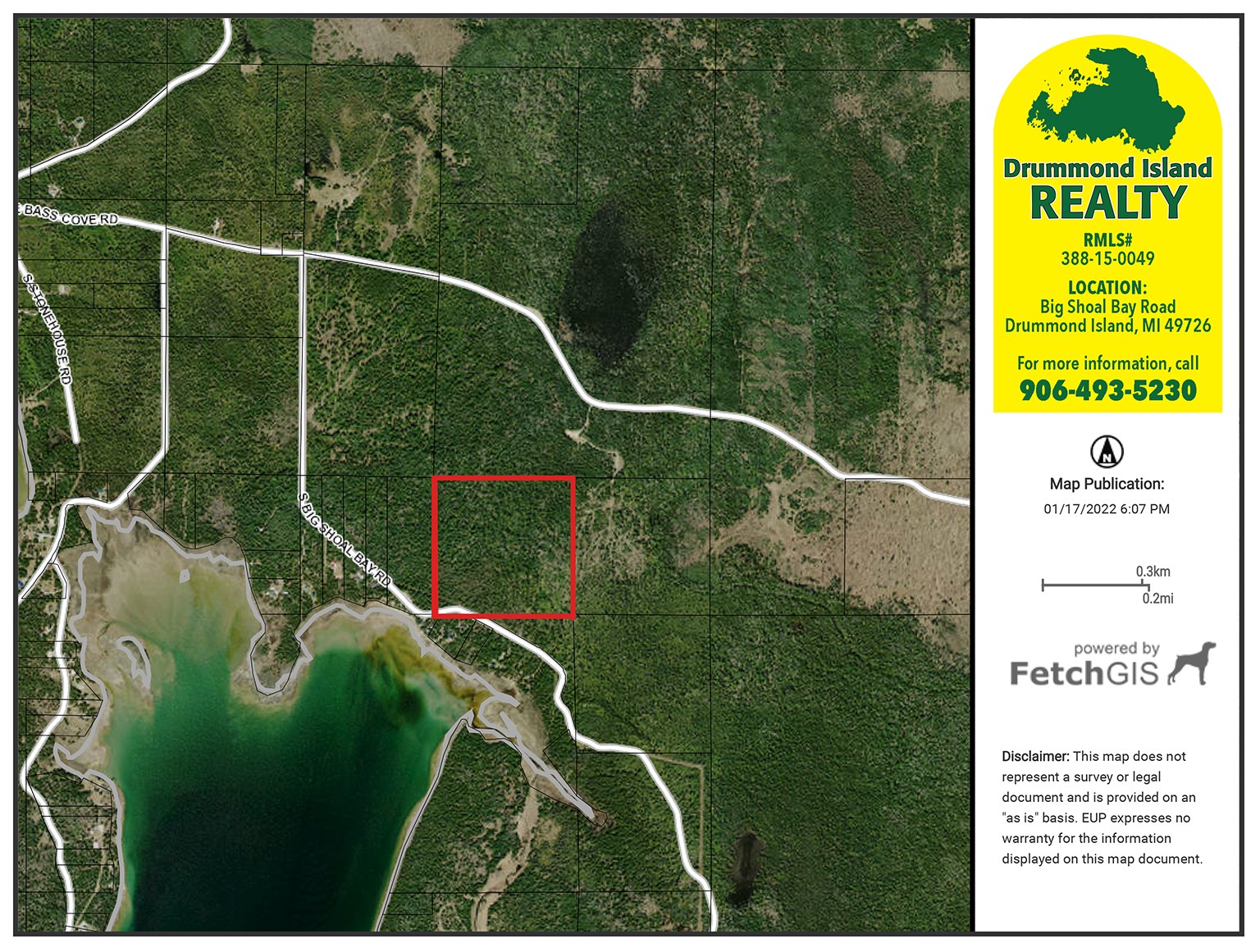388-15-0049- EUP Plat Map – Drummond Island Realty